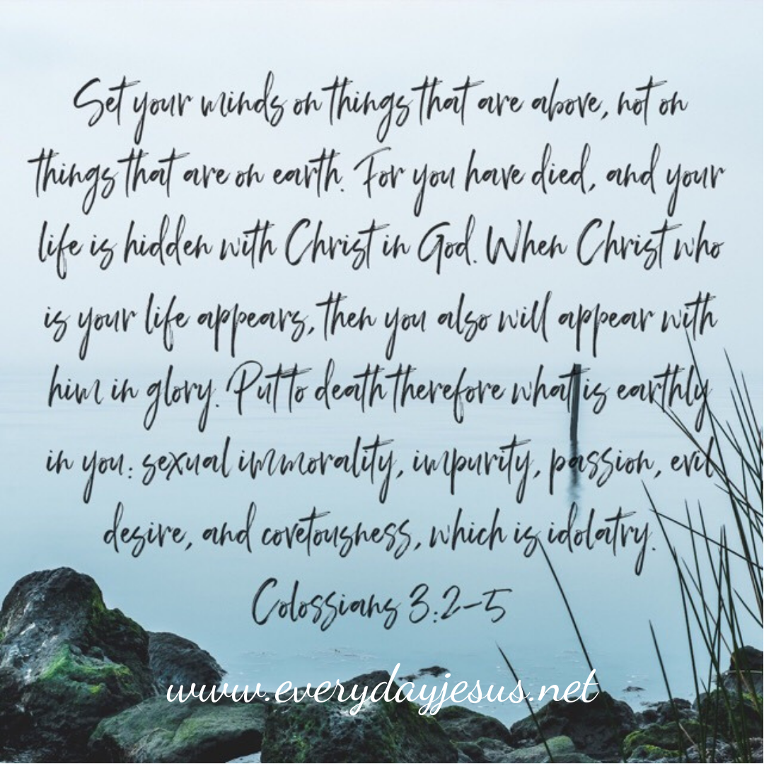 Setting Your Mind on Christ – Brian Boswell